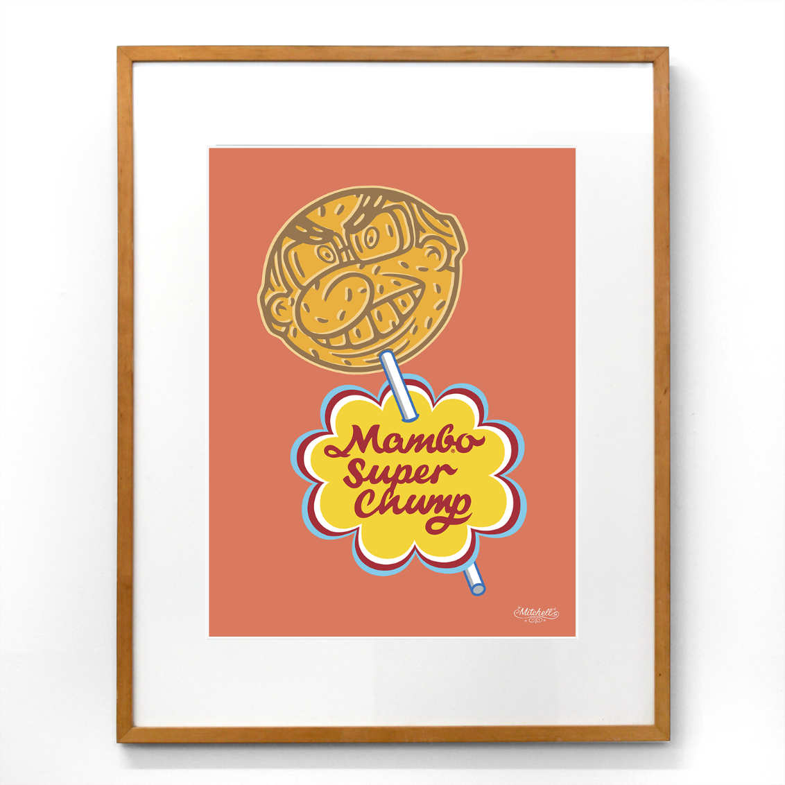 Jim Mitchell - Super Chump, 2017 - Limited Edition Print - Boyd-Dunlop ...