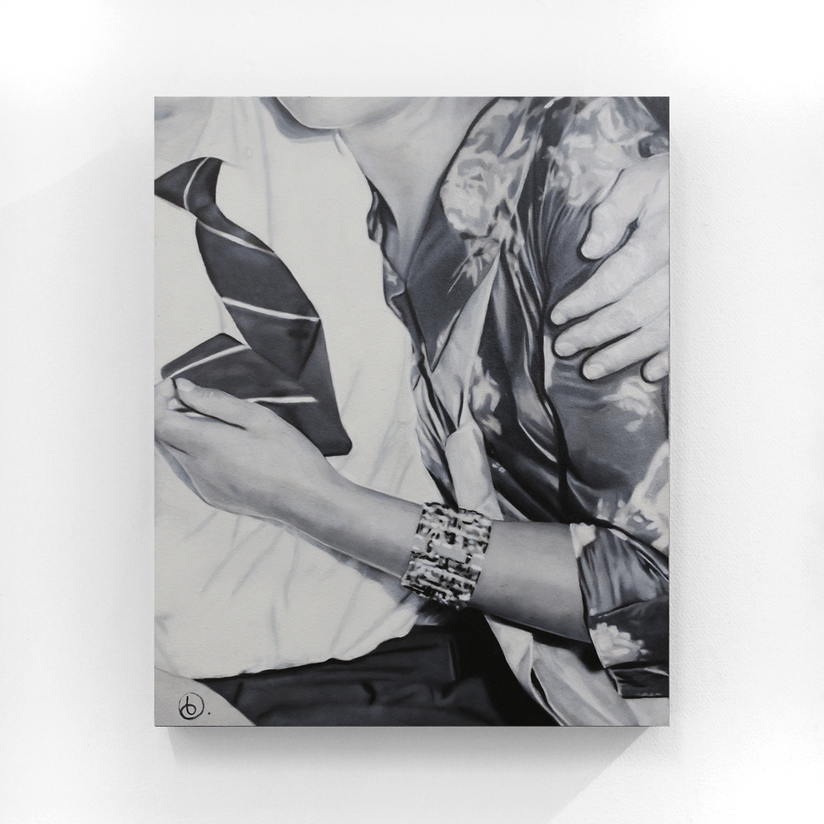 Identity Composition #04 - Dita Angeles - Original Oil on Canvas - Boyd ...