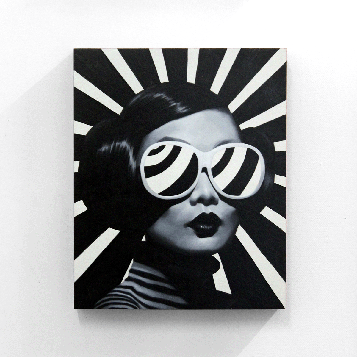 (Post-Mod Wallflowers) Ari, 2023 - Dita Angeles - Original Oil on ...