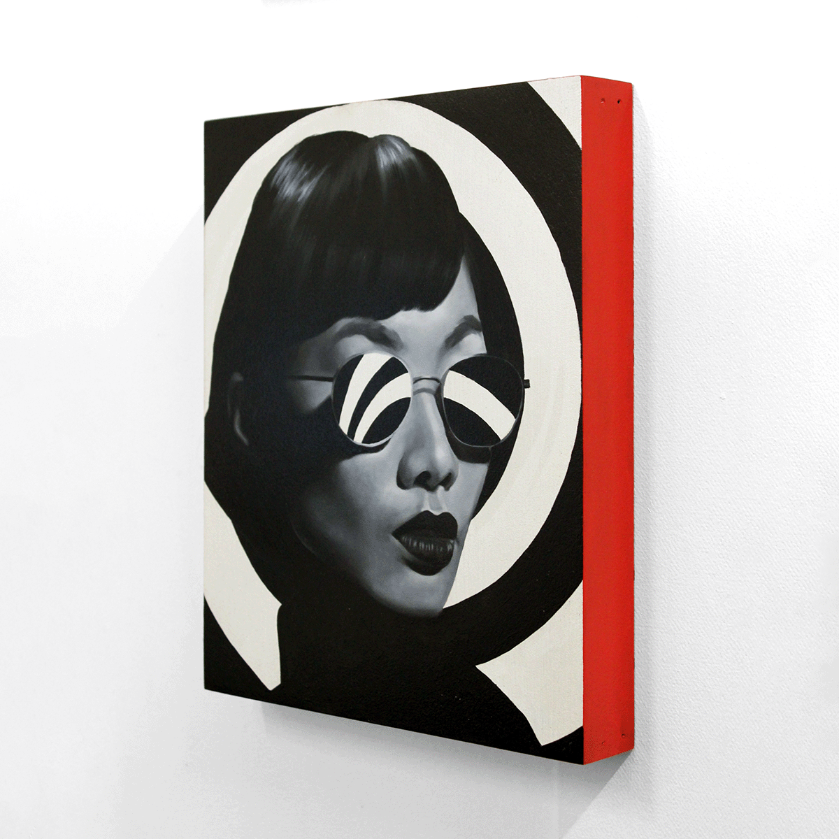 (Post-Mod Wallflowers) Jun, 2023 - Dita Angeles - Original Oil on ...