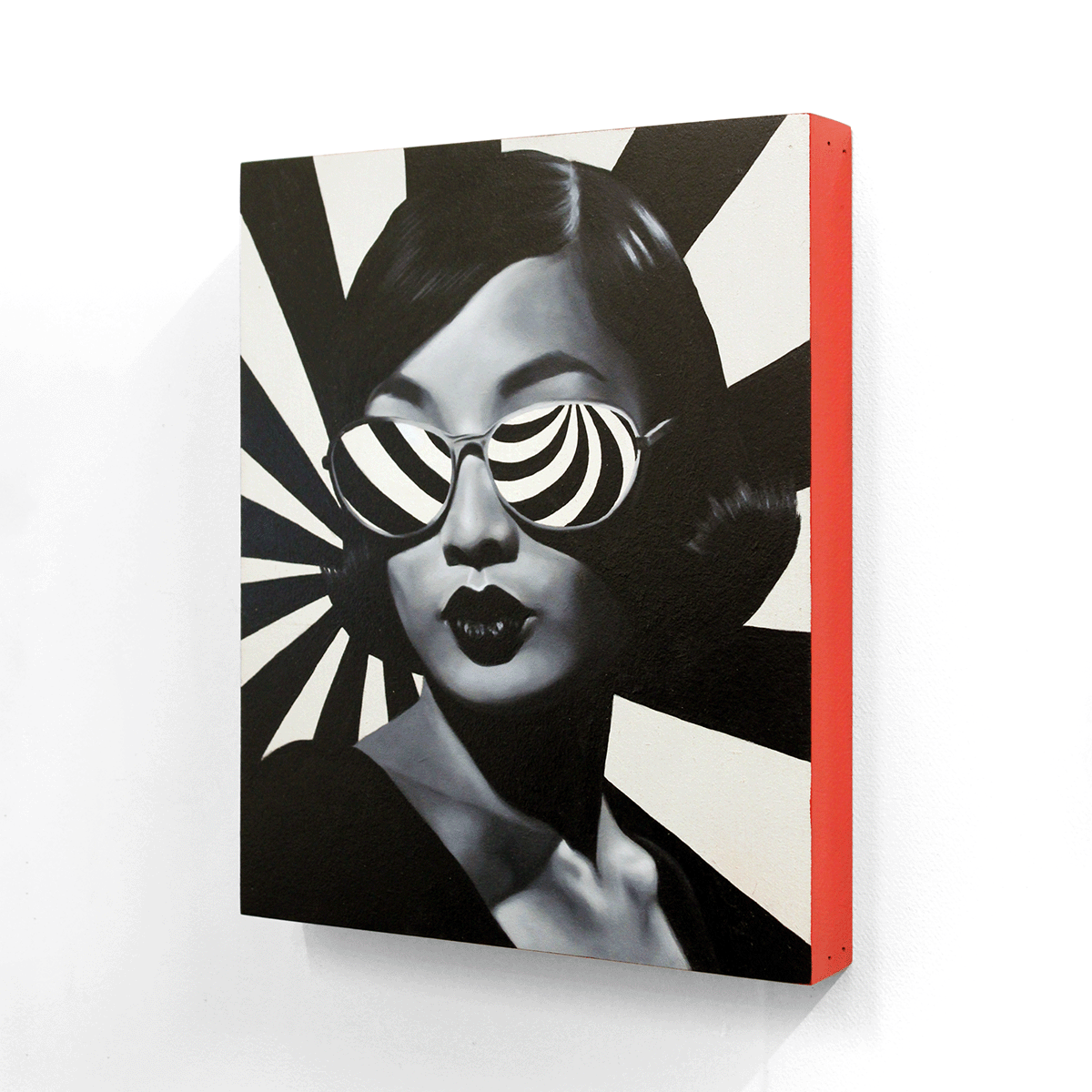 (Post-Mod Wallflowers) Suki, 2023 - Dita Angeles - Original Oil on ...