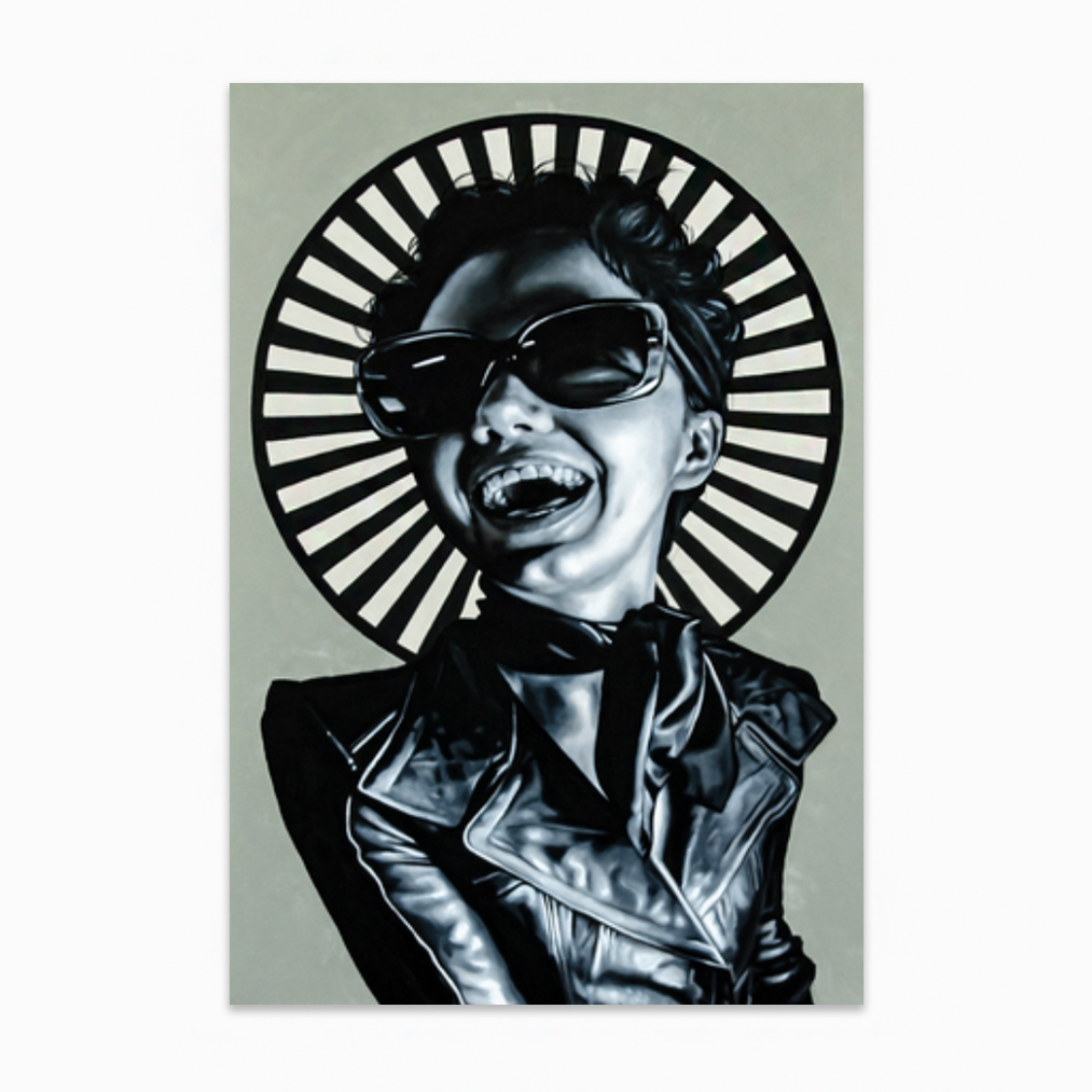 (#Iconograph) #M 2022 - Dita Angeles - Original Oil on Canvas - Boyd ...