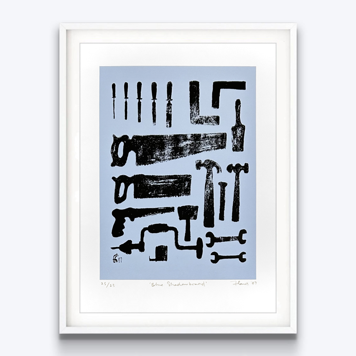 Shadowboard - Blue - Fane Flaws - Limited Edition Prints – Boyd-Dunlop ...