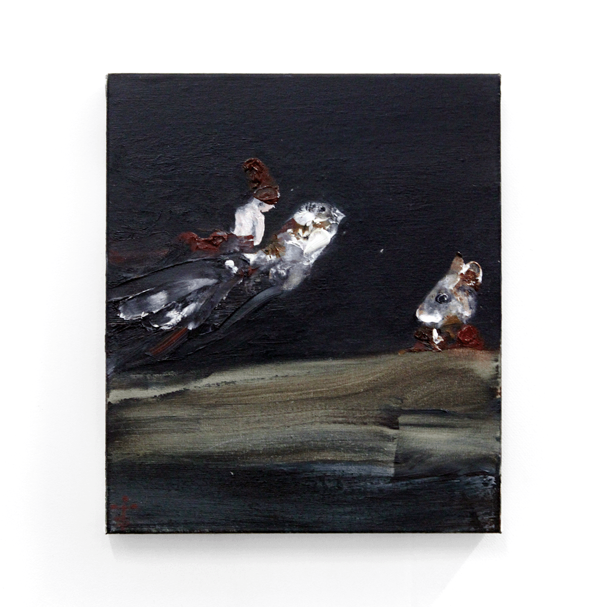 Bird and Mouse | Garth Steeper | Original Oil Painting – Boyd-Dunlop ...