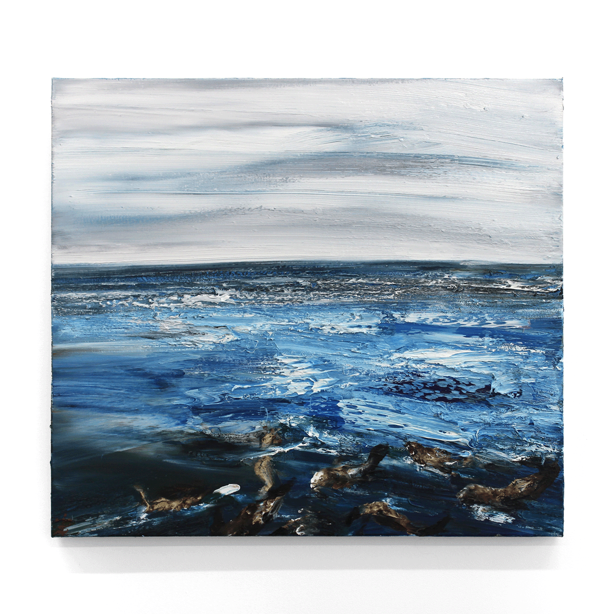 Silkies at Sea, 2024 - Garth Steeper - Original Oil Painting – Boyd ...