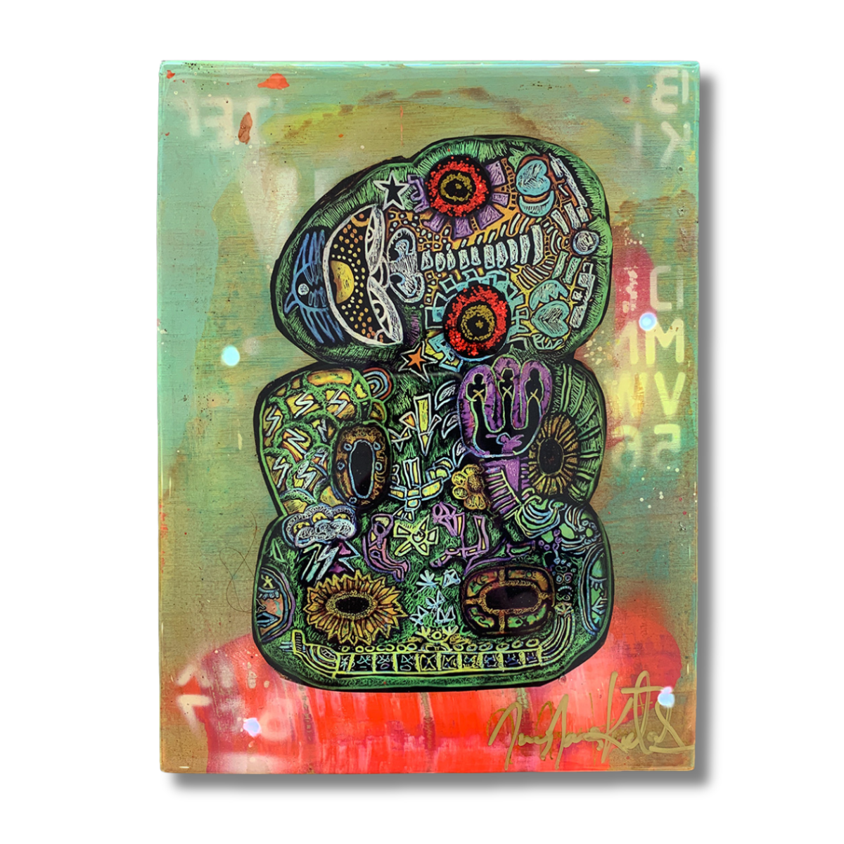 Hei Tiki Celebration 7 - Jimmy James Kouratoras - Original Artwork ...