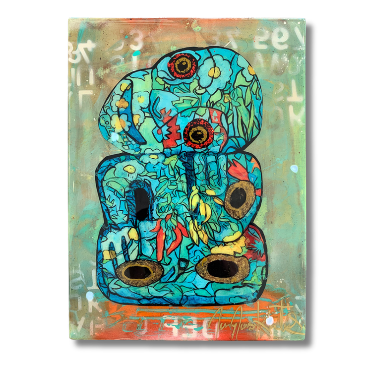 Hei Tiki Celebration 8 - Jimmy James Kouratoras - Original Artwork ...