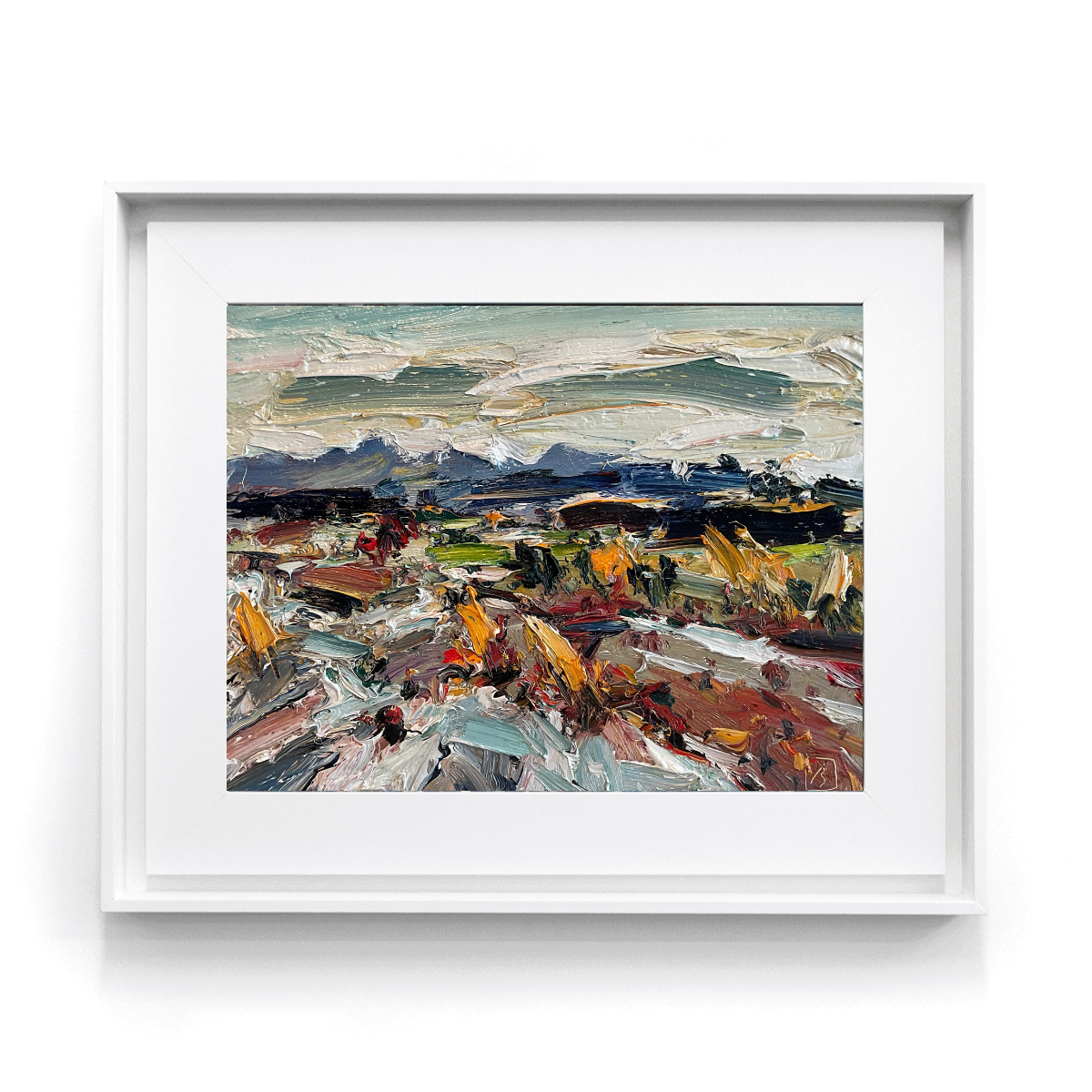 Anzac Day Scottsburn Road Rangitata, 2024 - John Badcock - Original Oil ...