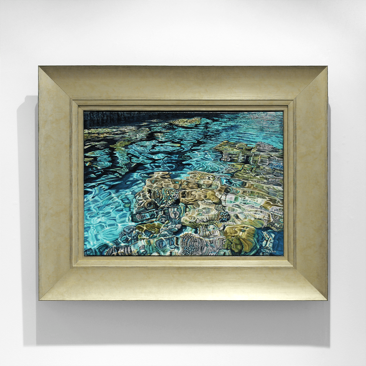 Coral Apocalypse #3 Riverhead, Jan 2024 - Mark Cross - Original Oil on ...