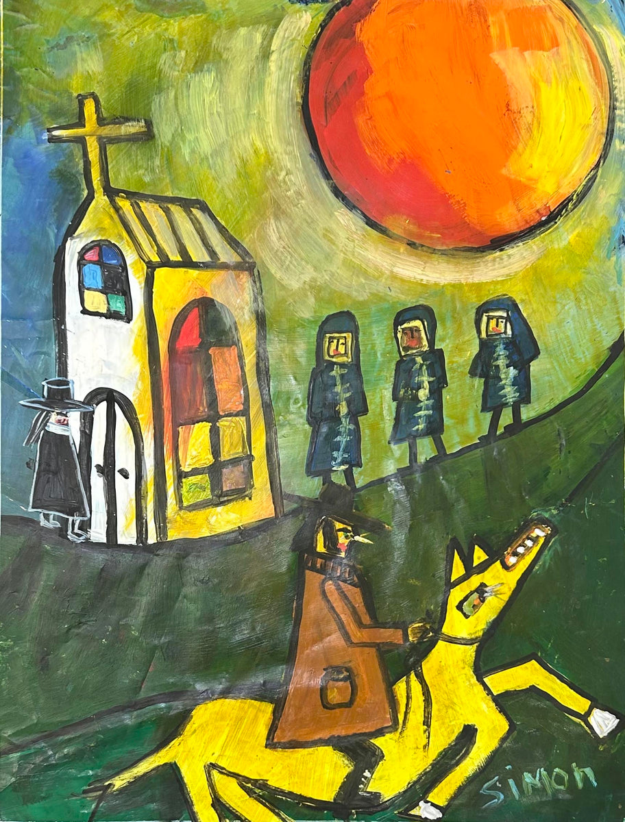 The Arrival 2025 - Simon Kerr - Originals - Boyd-Dunlop Gallery