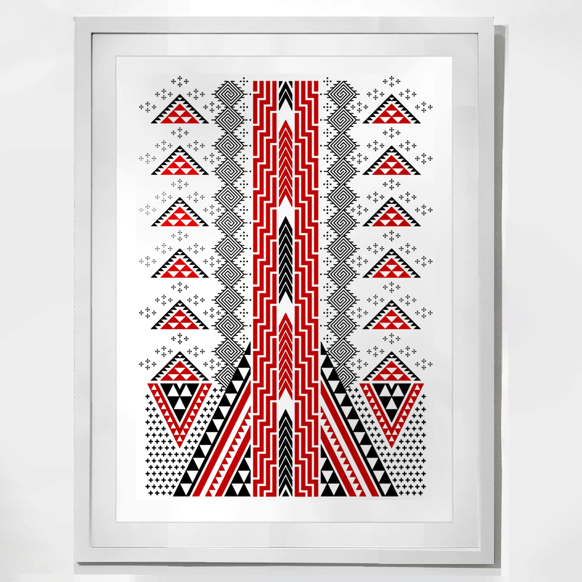 Poutama - Tristan Marler (Manawa Tapu) - Limited Edition Screenprint ...