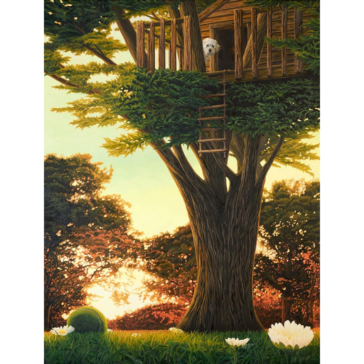 Temptation - Ross Jones - Limited Edition Prints – Boyd-Dunlop Gallery