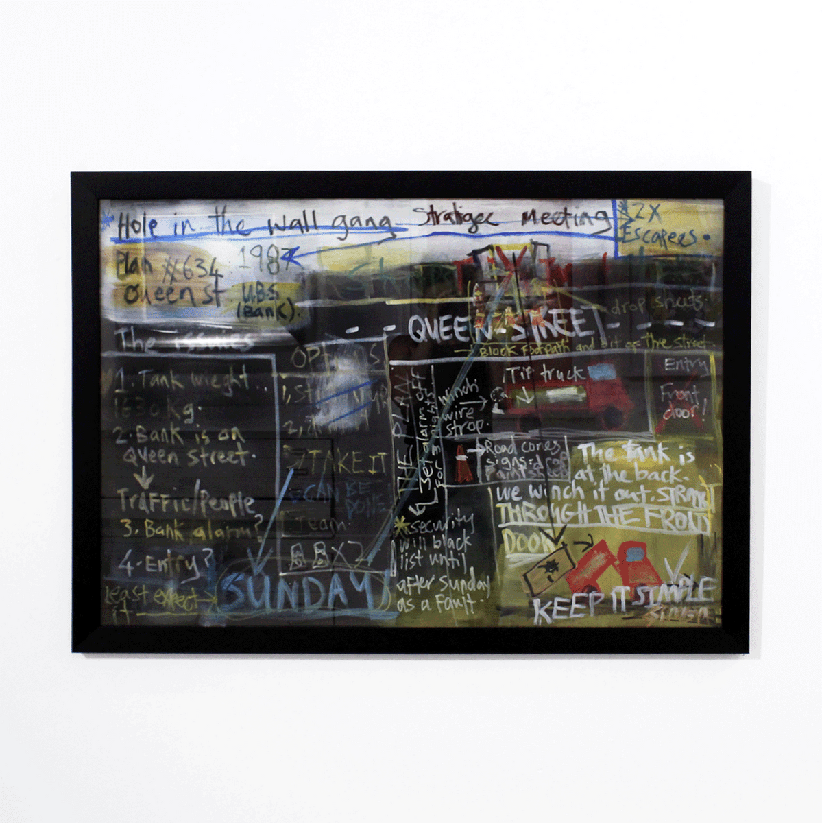 The Hole In The Wall Gang, 2023 - Simon Kerr - Originals - Boyd-Dunlop ...