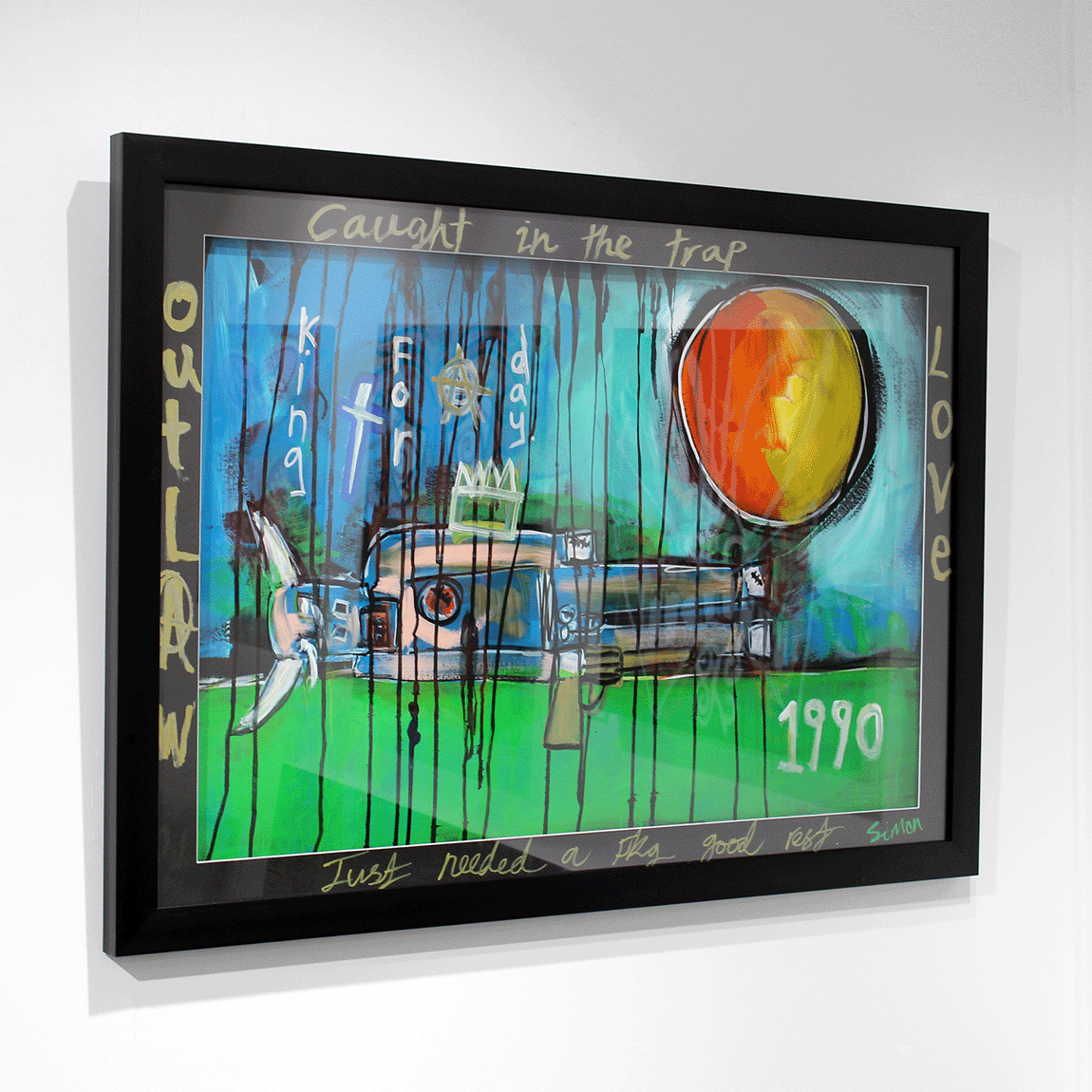 Outlaw Love - Caught in the Trap, 2023 - Simon Kerr - Originals - Boyd ...