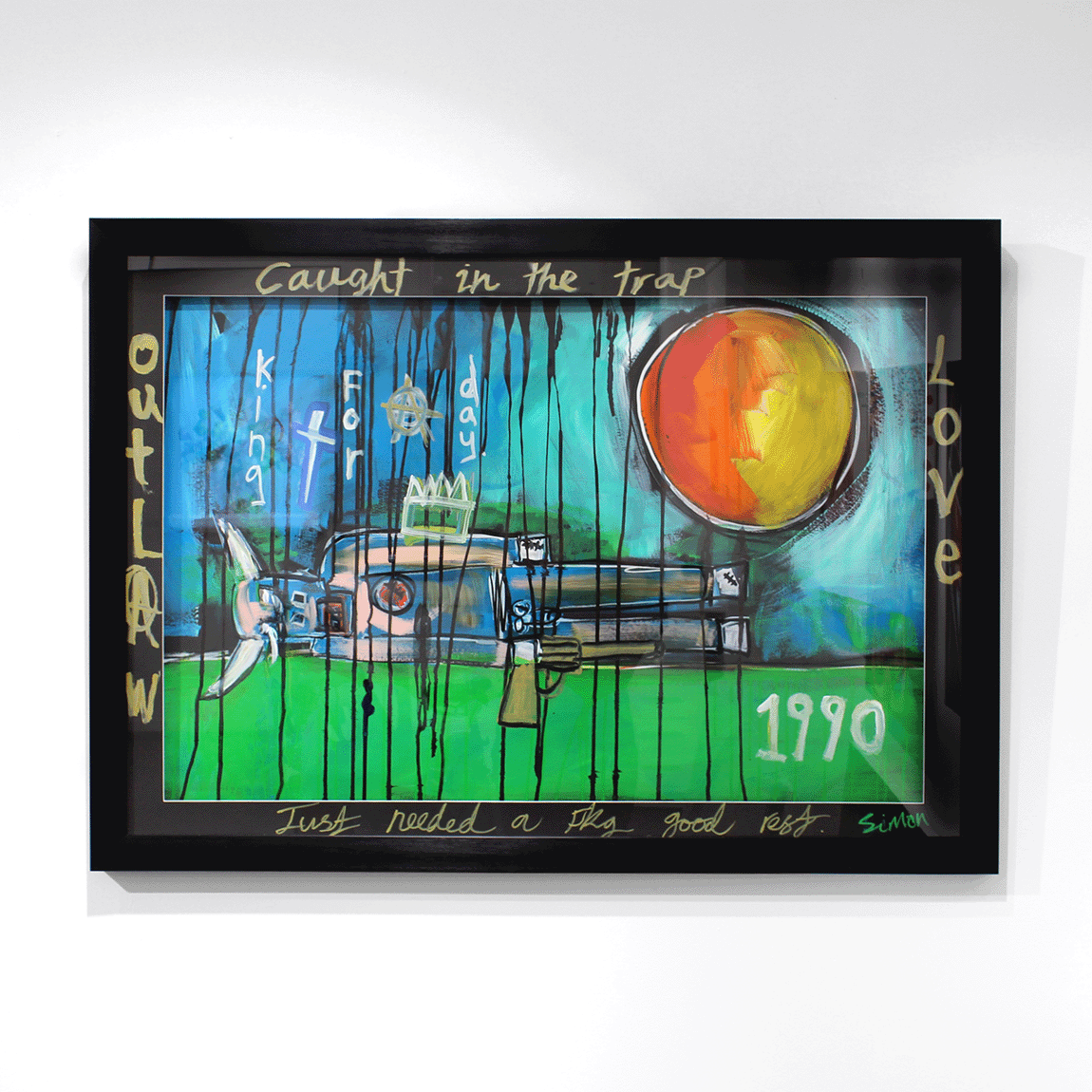 Outlaw Love - Caught in the Trap, 2023 - Simon Kerr - Originals - Boyd ...