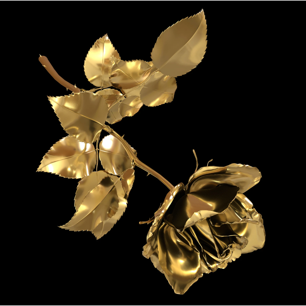 Gold Rose - Hye Rim Lee - limited edition - Boyd-Dunlop Gallery