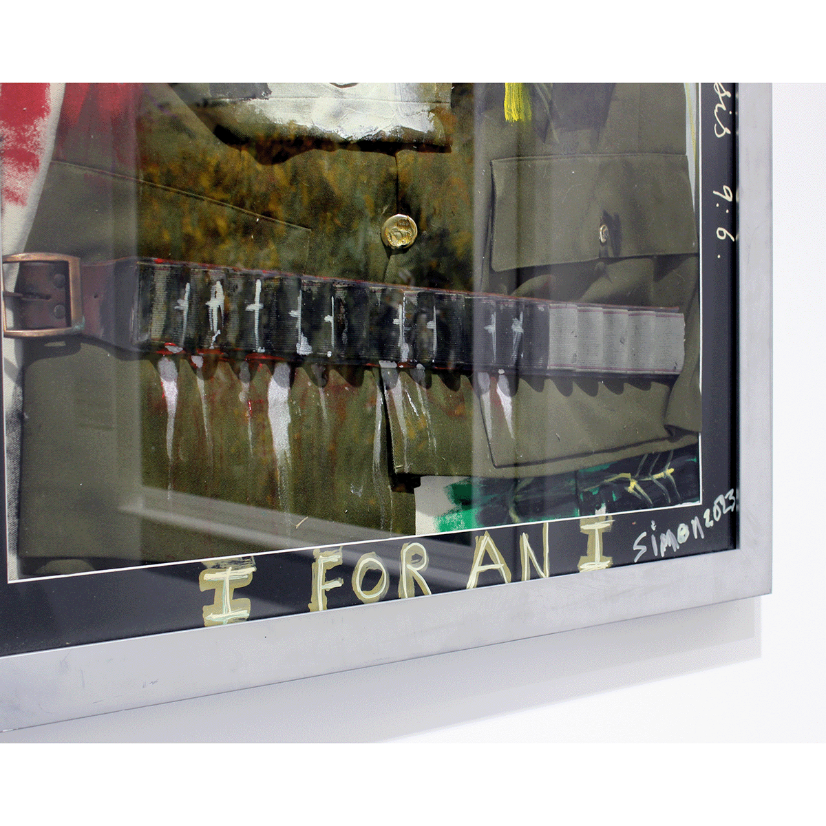 I for an I, 2023 - Simon Kerr - Originals - Boyd-Dunlop Gallery