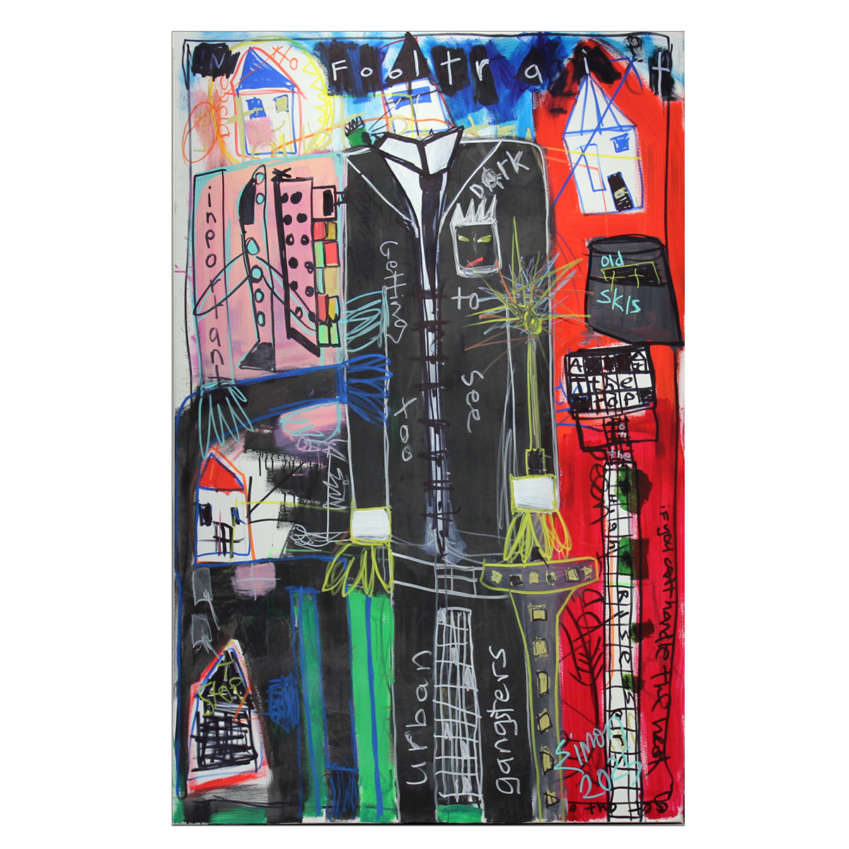 Infooltrait 2025 - Simon Kerr - Originals - Boyd-Dunlop Gallery