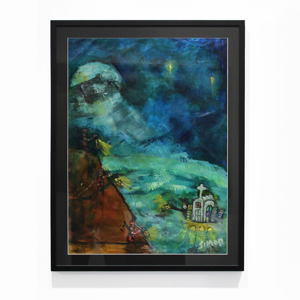 The Arrival 2025 - Simon Kerr - Originals - Boyd-Dunlop Gallery