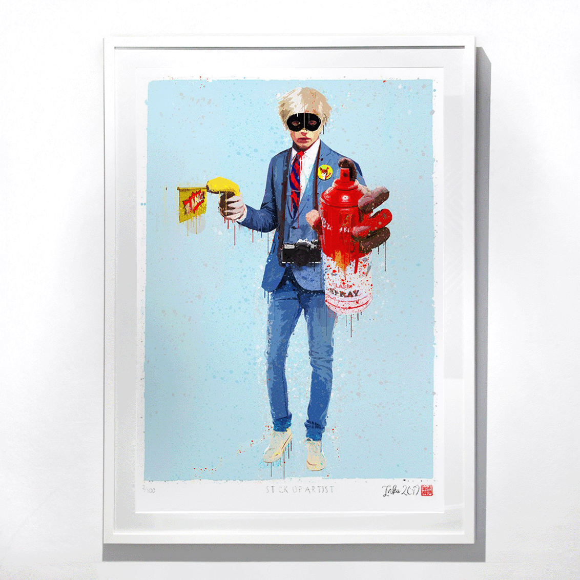 Stick Up Artist - Inkii Originals - Limited Edition Fine Art Prints ...
