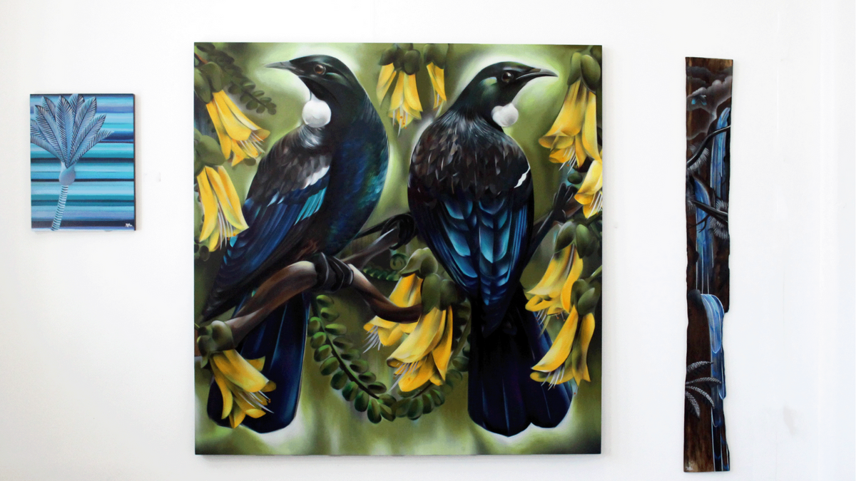 Two Tui | Daniel Tippett | Originals | Boyd-Dunlop Gallery