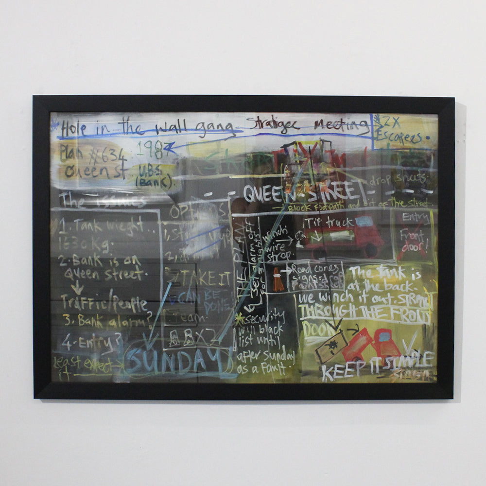 The Hole In The Wall Gang, 2023 - Simon Kerr - Originals - Boyd-Dunlop ...