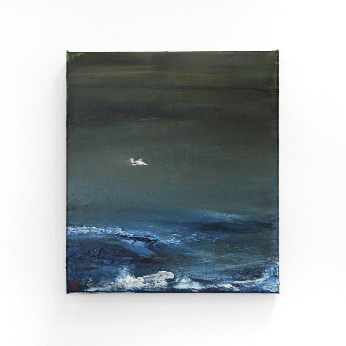 Ocean Study With Bird, 2024 - Garth Steeper - Original Oil Painting ...