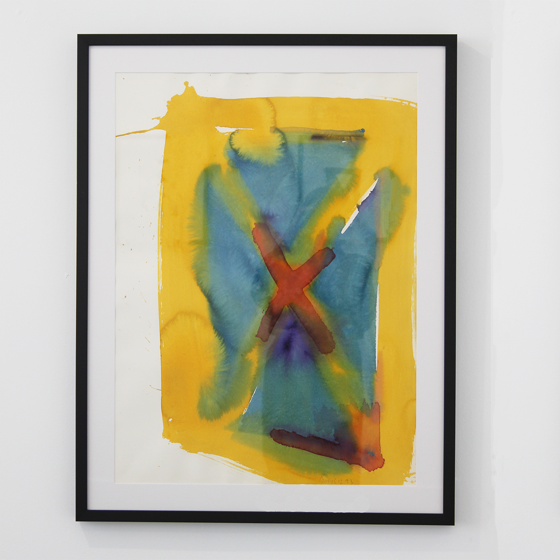 Untitled - Original Allen Maddox - Watercolour paint on paper – Boyd ...