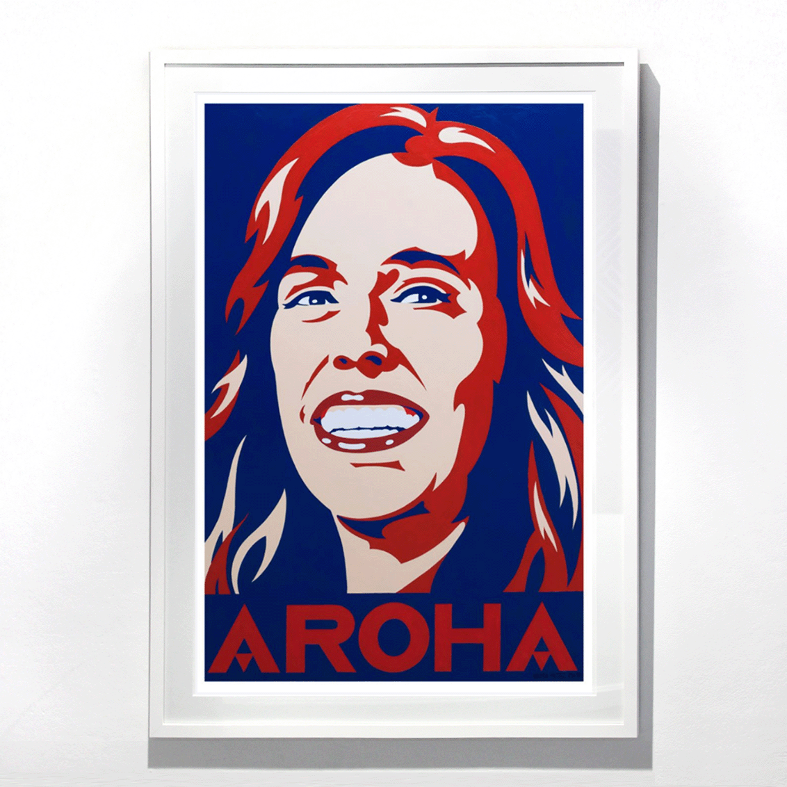 Aroha - Weston Frizzell - Poster - Boyd-Dunlop Gallery