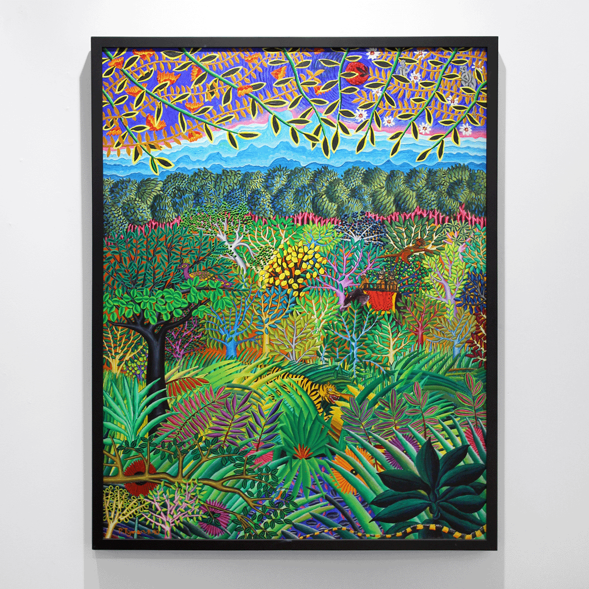 Elephant Ride with Tiger - Patrick Tyman - Original Painting – Boyd ...