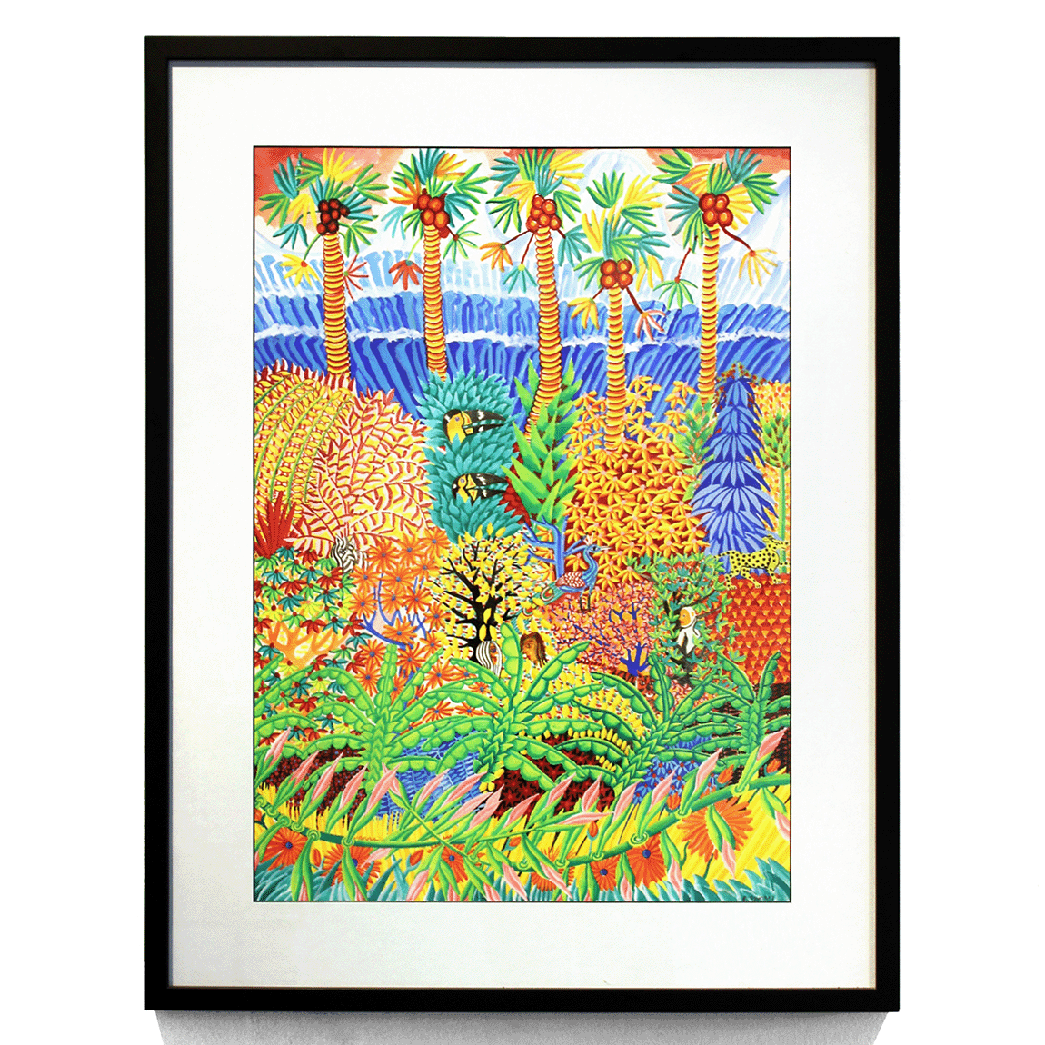 Tropical Garden - Patrick Tyman - Original Painting – Boyd-Dunlop Gallery