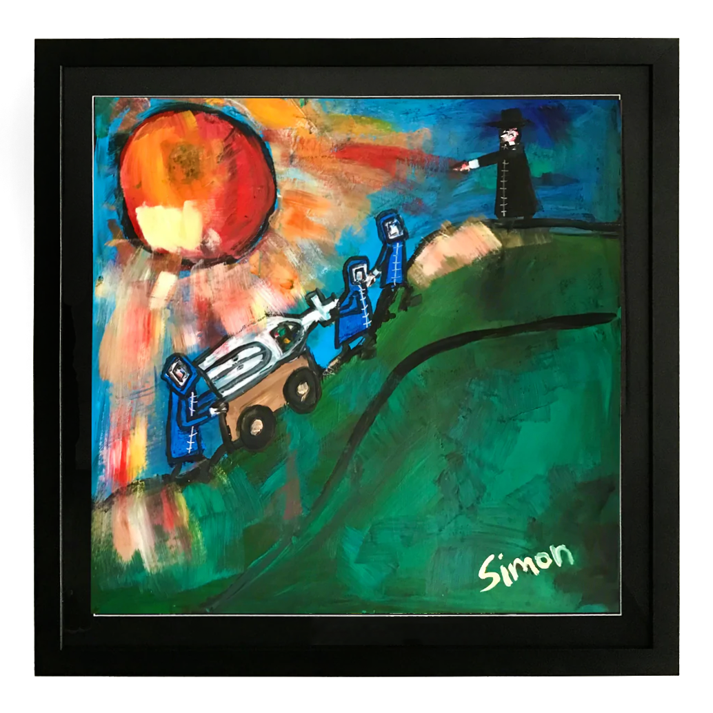 Shepards Warning - Simon Kerr - Originals - Boyd-Dunlop Gallery