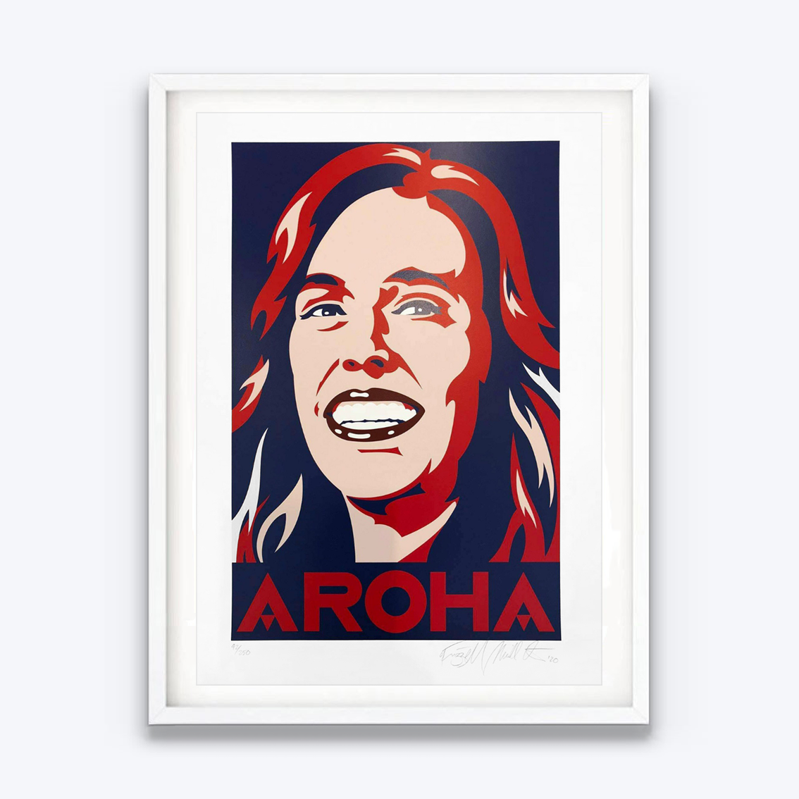 Aroha - Weston Frizzell - Limited Edition Screen Print – Boyd-Dunlop ...